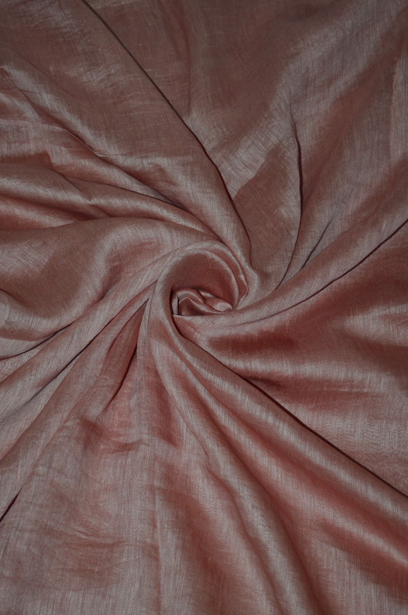 Pure Yarn Dyed Handloom Silk Linen Fabric – Essence of India