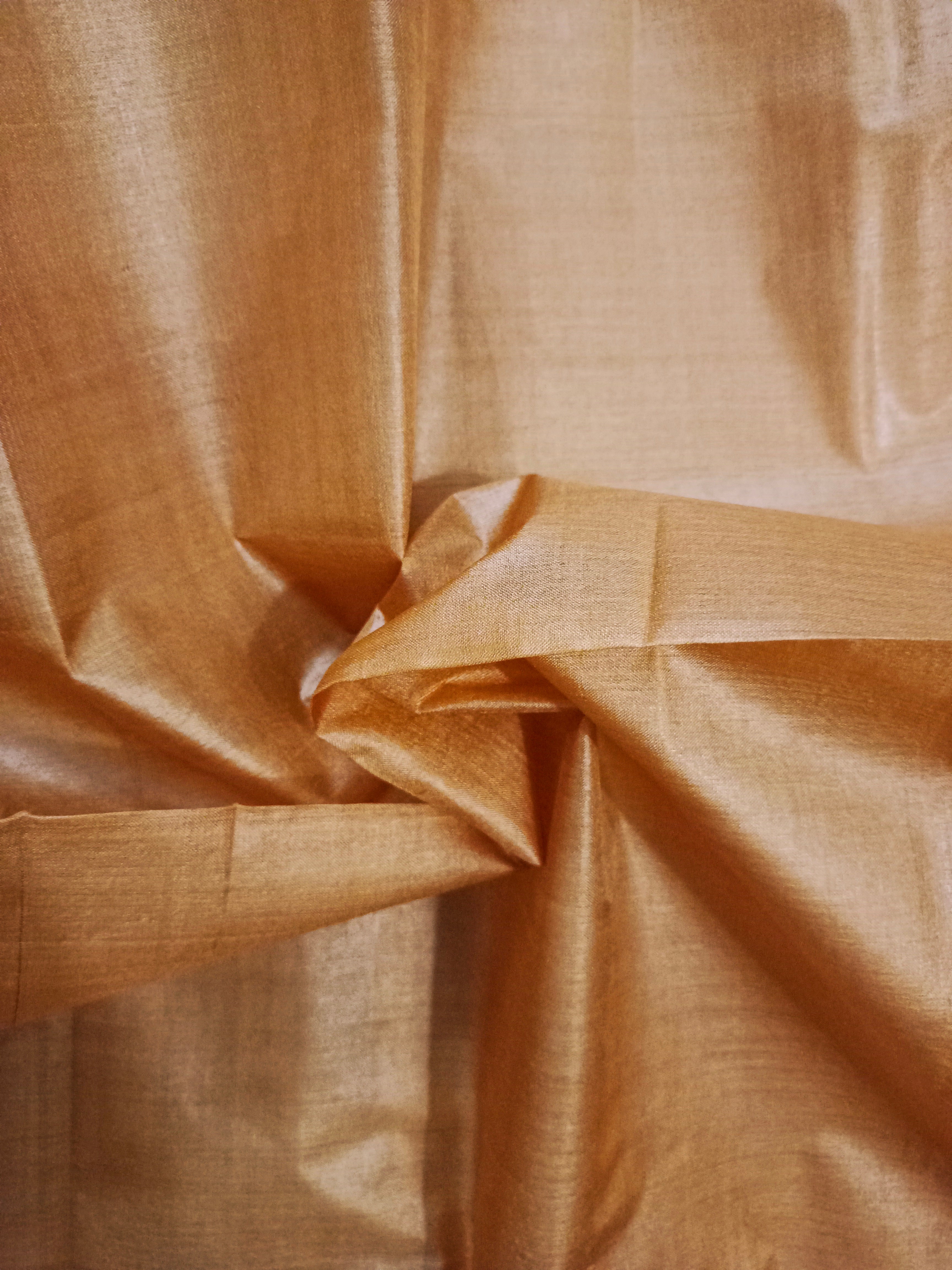 Handwoven Pure Tussar Fabric – Essence of India