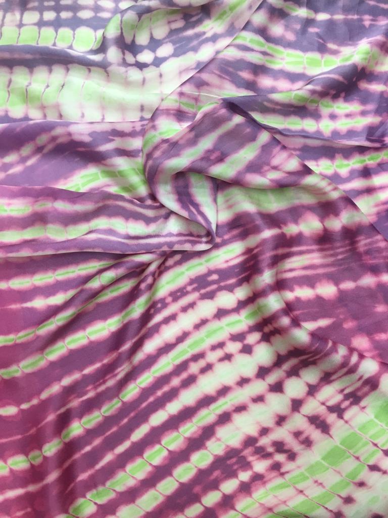 Modal Soft Muslin Tie dye Fabric – Essence of India