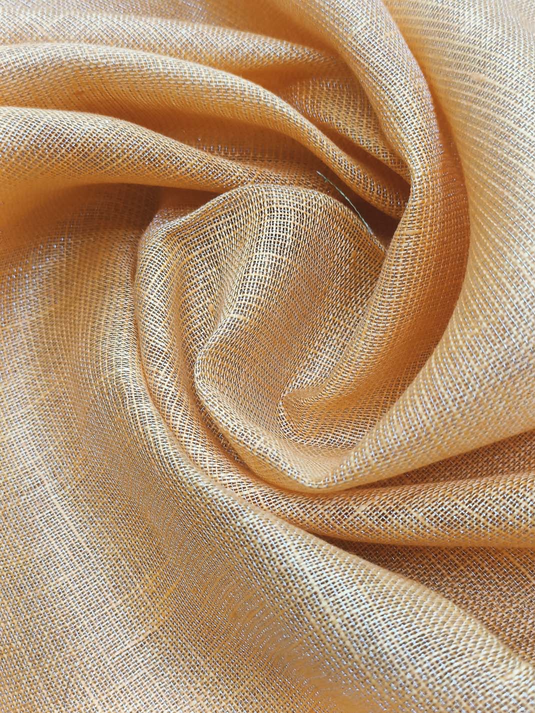 Handloom Pure Linen Tissue Fabric – Essence of India
