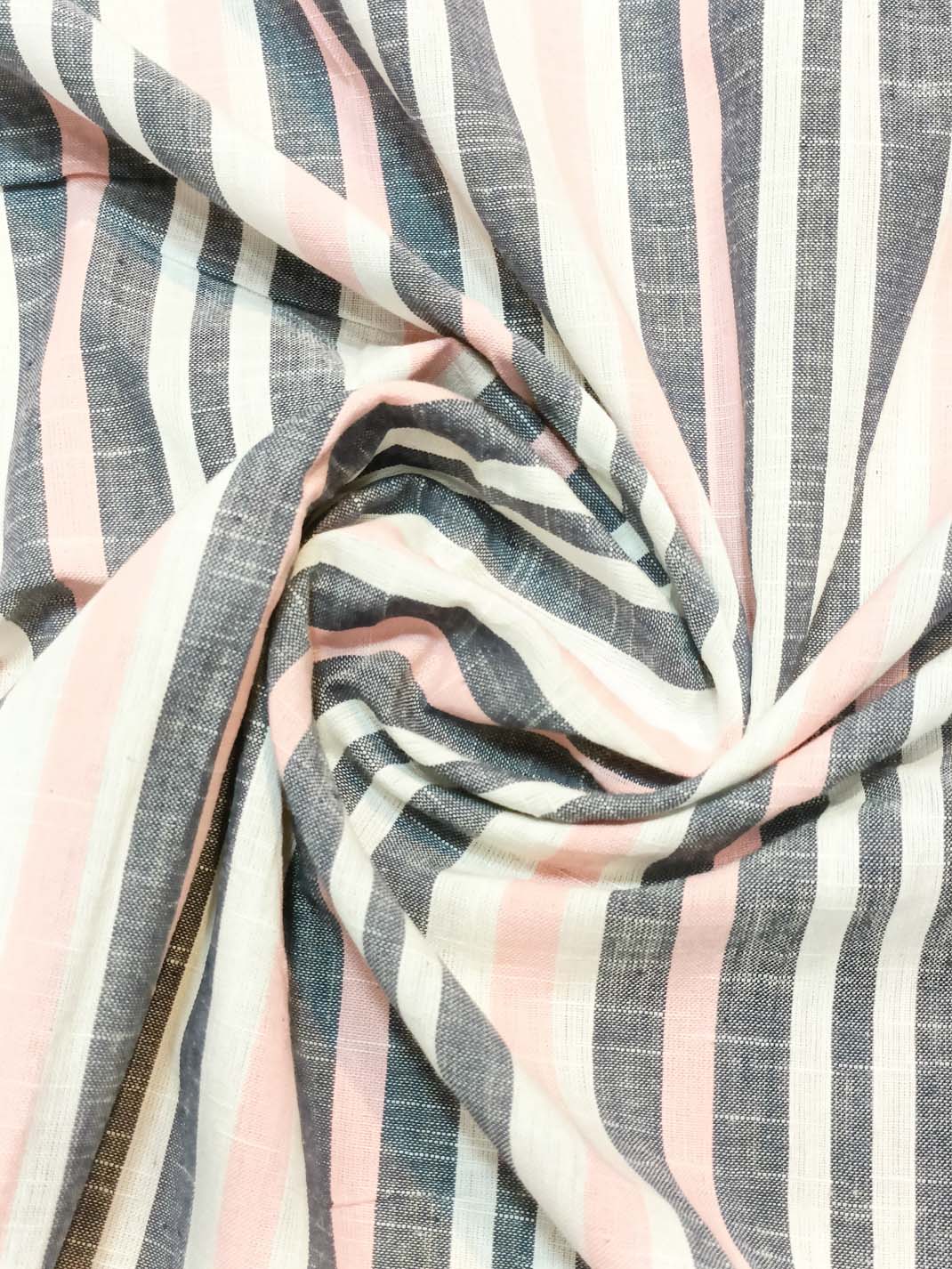 Semi Handloom Pure Cotton Fabric – Essence of India